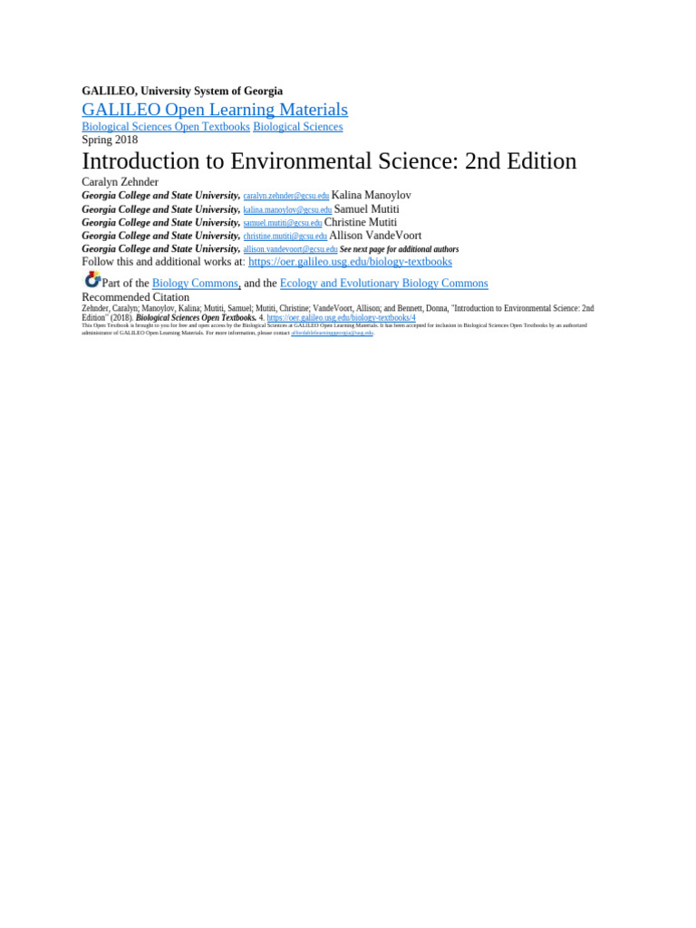 ALG-Introduction-to-Environmental-Science | PDF