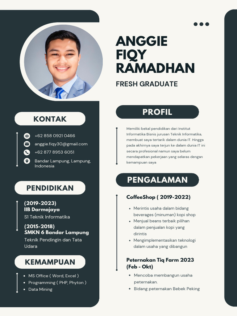 CV Anggie Fiqy | PDF