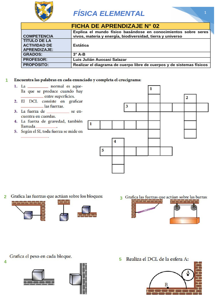 Actividad N 02-Estatica | PDF