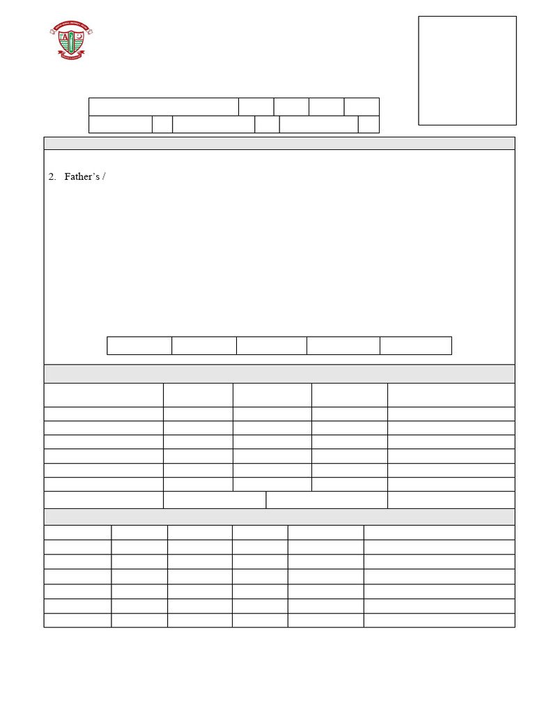 PGD Admission Form 2024 1 | PDF
