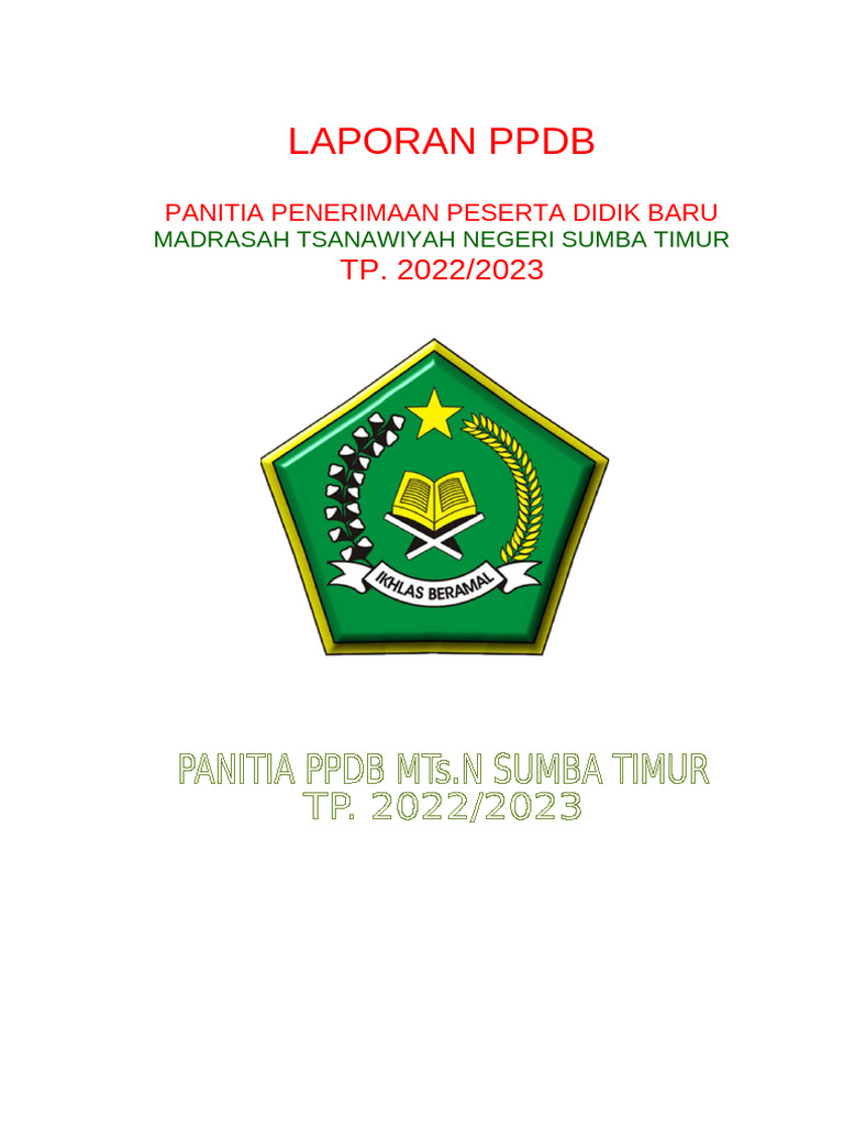 Cover LPJ PPDB | PDF