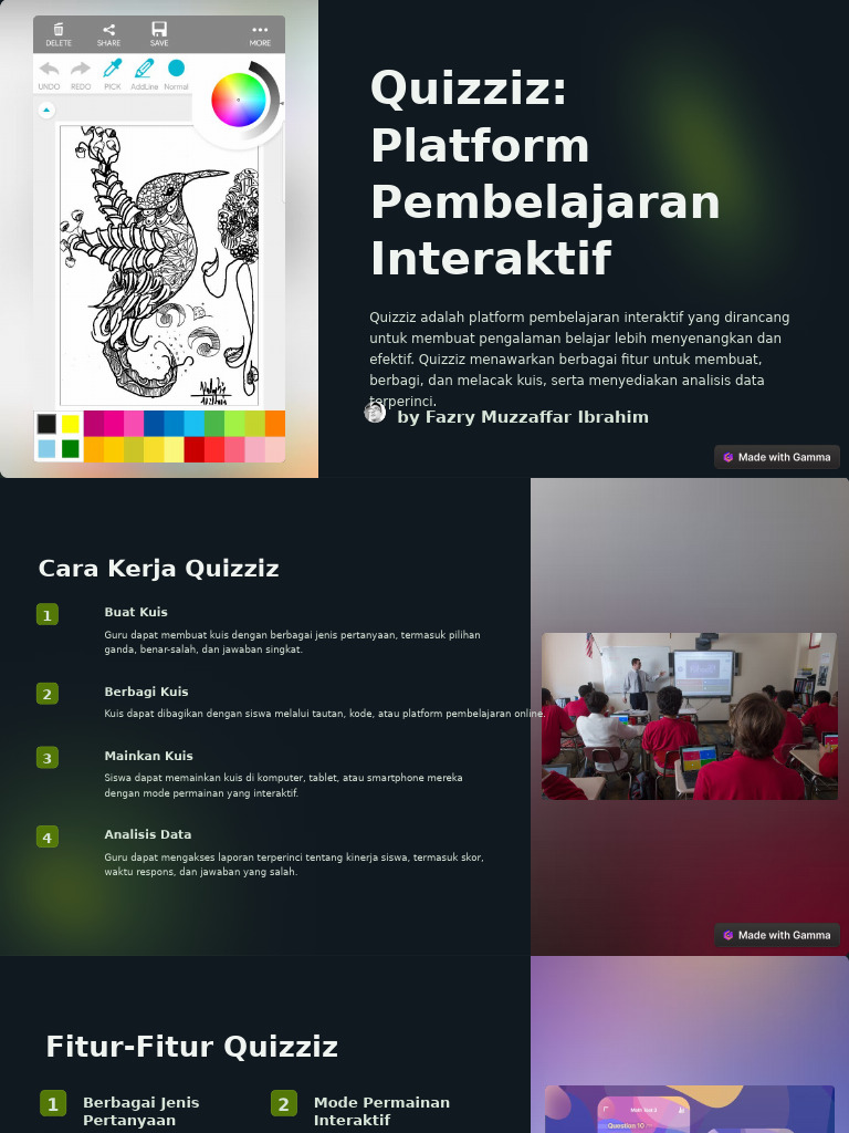 Quizziz Platform Pembelajaran Interaktif | PDF