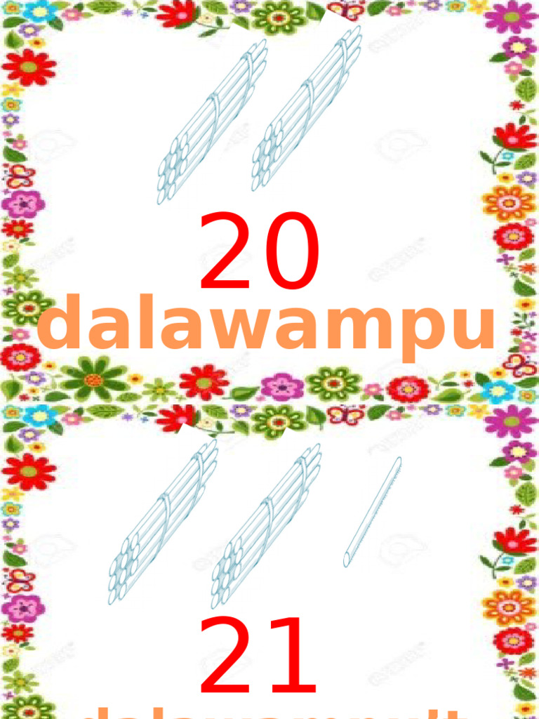 Math - Q1 - Numbers From 20 - 100 | PDF