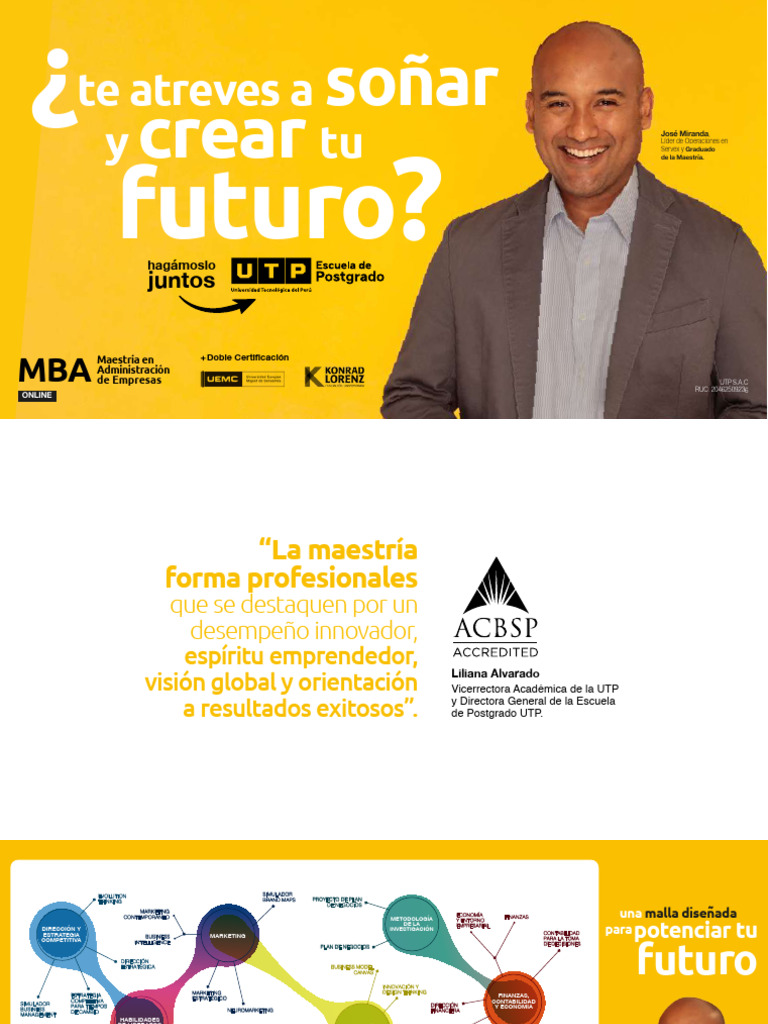 Brochure MBA online ADS_DOBLECERTIFICACION | PDF