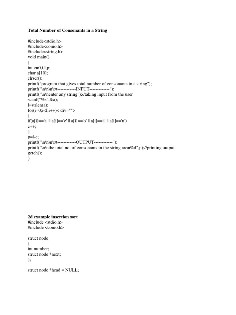 Basic C Programs | PDF | Computer Programming | Computing