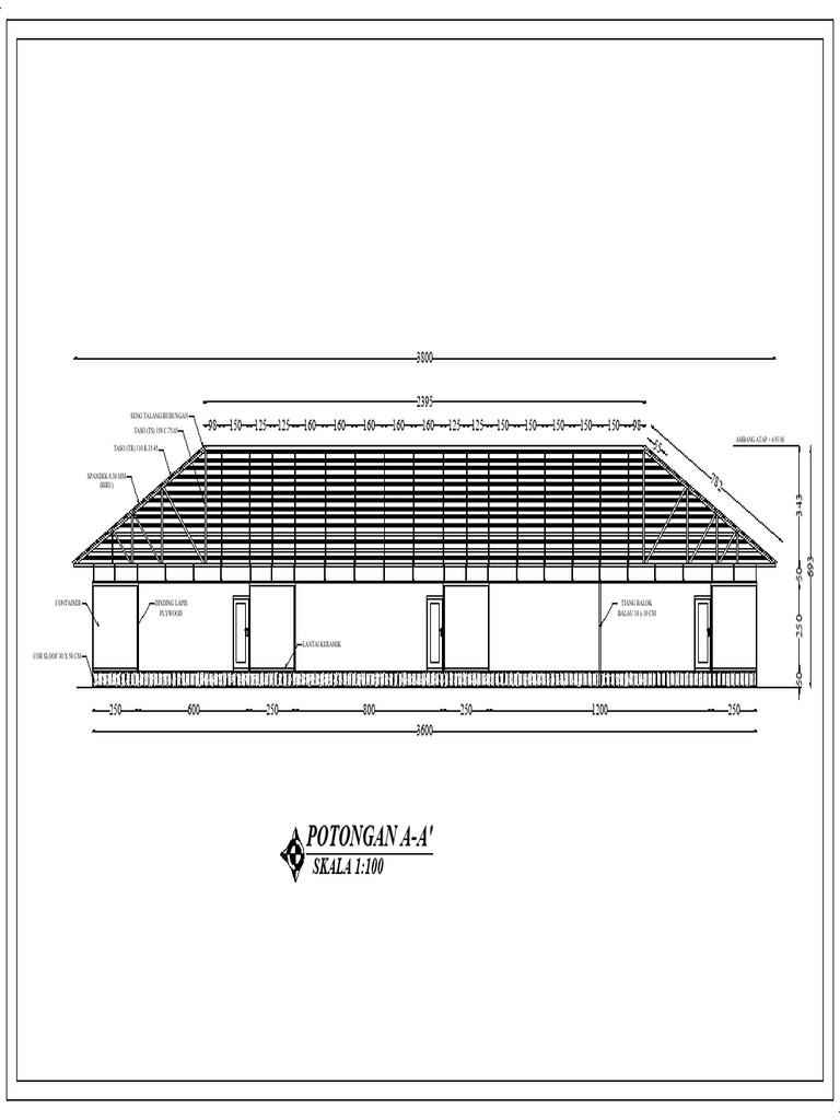 Potongan A-A' | PDF