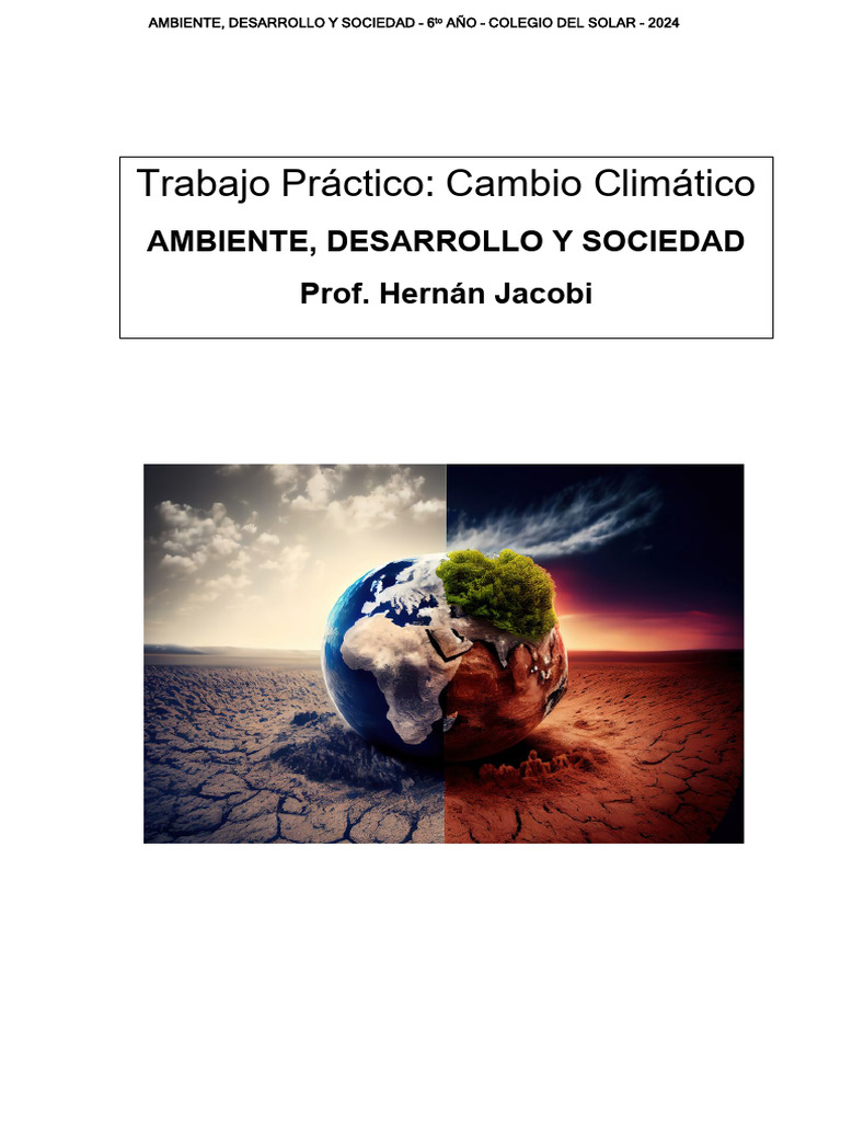 TP Cambio Climático Science Bits | PDF