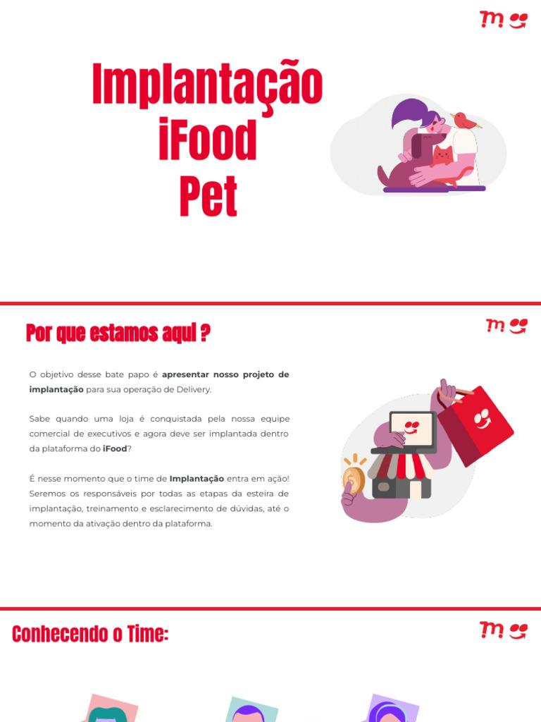 Pet Ifood - Reunião Inicial | PDF