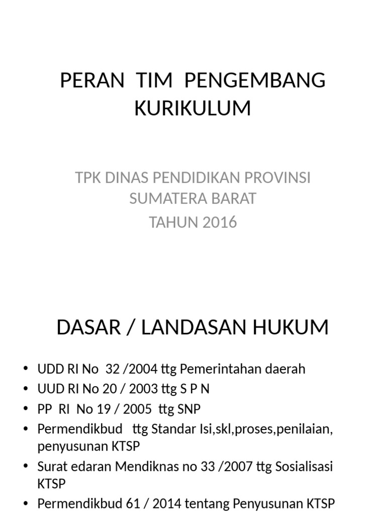 Fungsi TPK | PDF