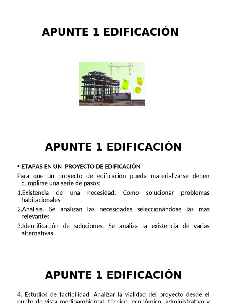 Apunte 1 - Edificación | PDF