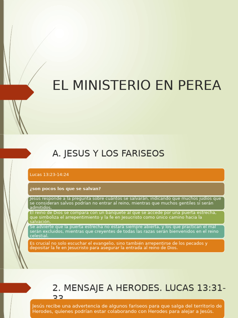 El Ministerio En Perea Pdf