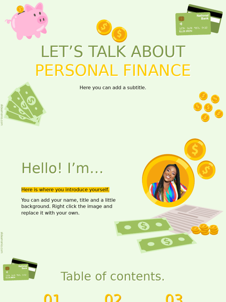 Personal Finance SlidesMania | PDF