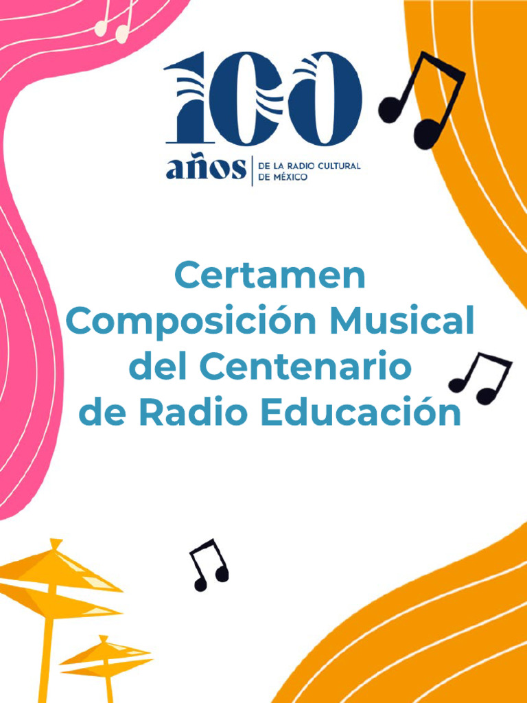 CERTAMEN COMPOSICION MUSICAL México | PDF | Ciencia y matemáticas