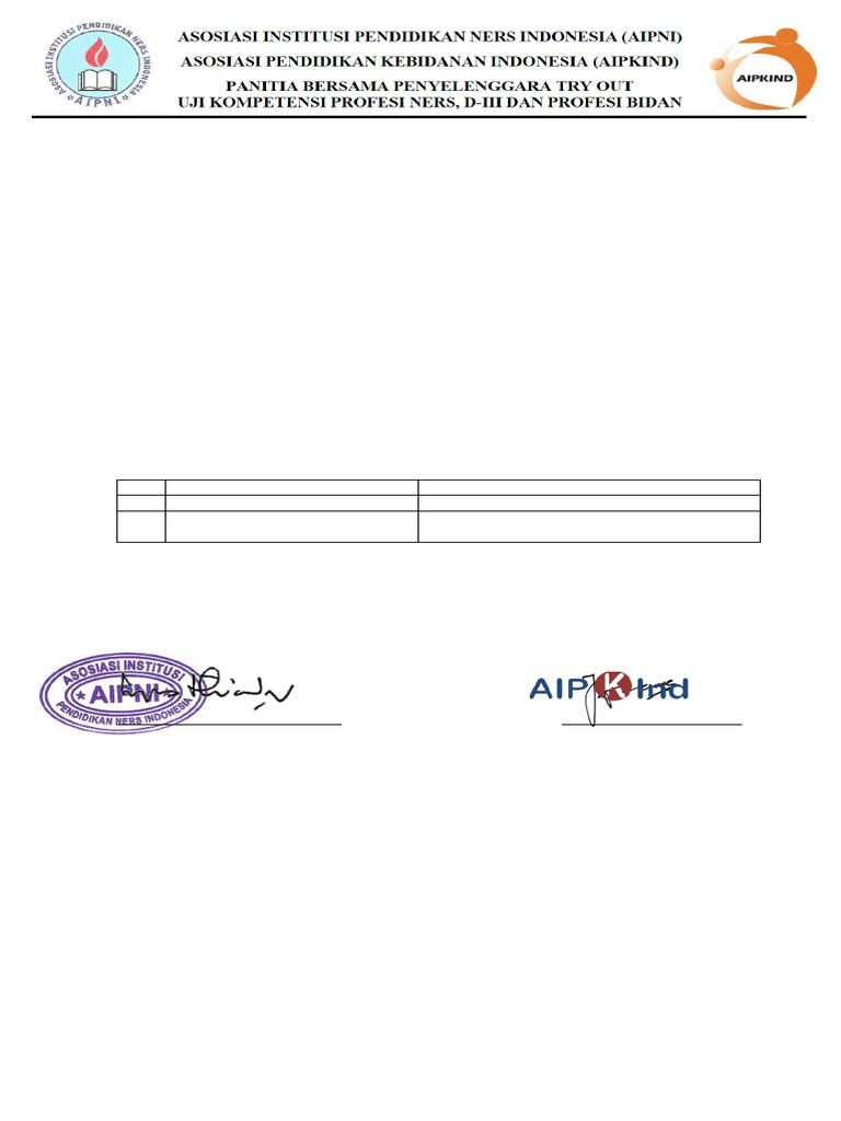 037 - 007 - Surat Permohonan Ijin PL TO AIPNI Dan AIPKIND | PDF