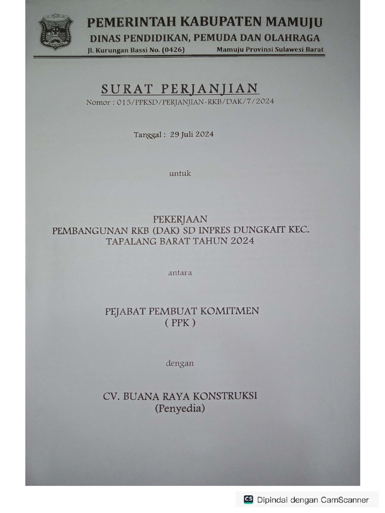 CV. Buana Raya | PDF