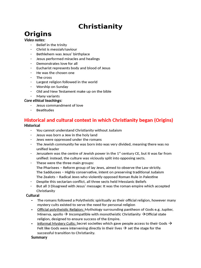 Christianity | PDF