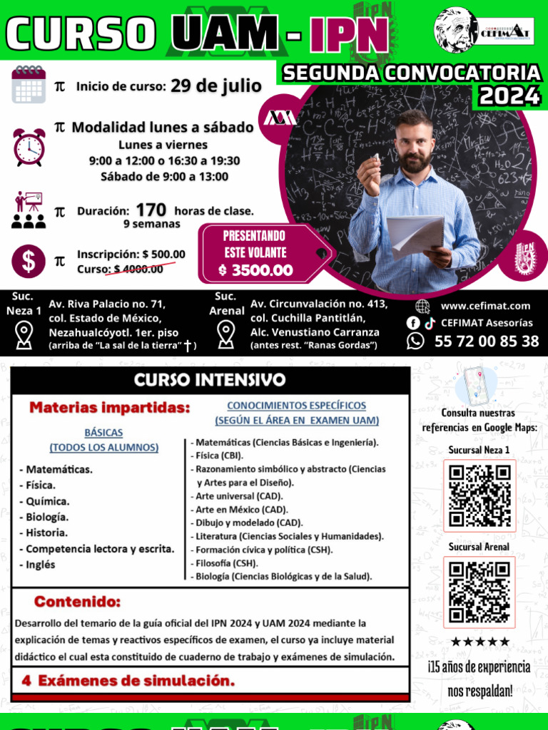 Curso Uam-Ipn 2024 | PDF