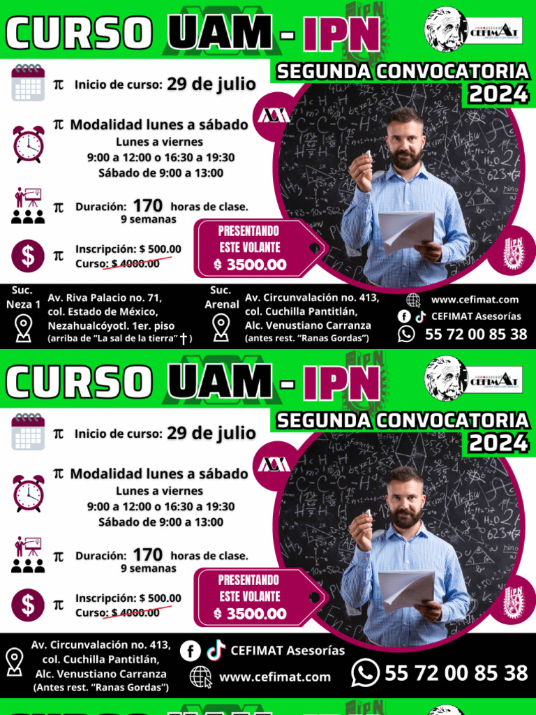 Curso Uam-Ipn 2024 | PDF