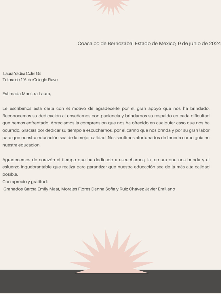 Documento A4 Menbrete Carta Negocio Elegante Estética Minimalista Crema ...