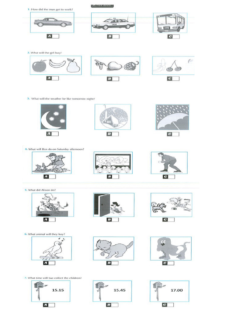 Bài Nghe 7TN CS4 Lesson 7 | PDF