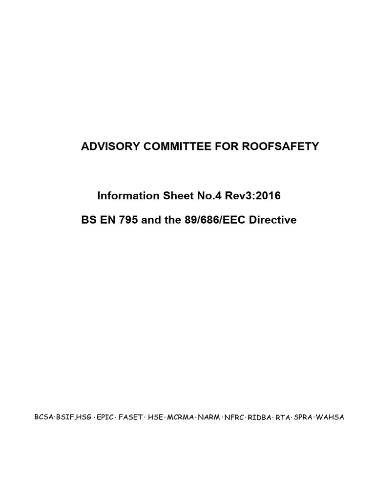 ACR Information Sheet No4 Rev3 2016 | PDF | Personal Protective ...