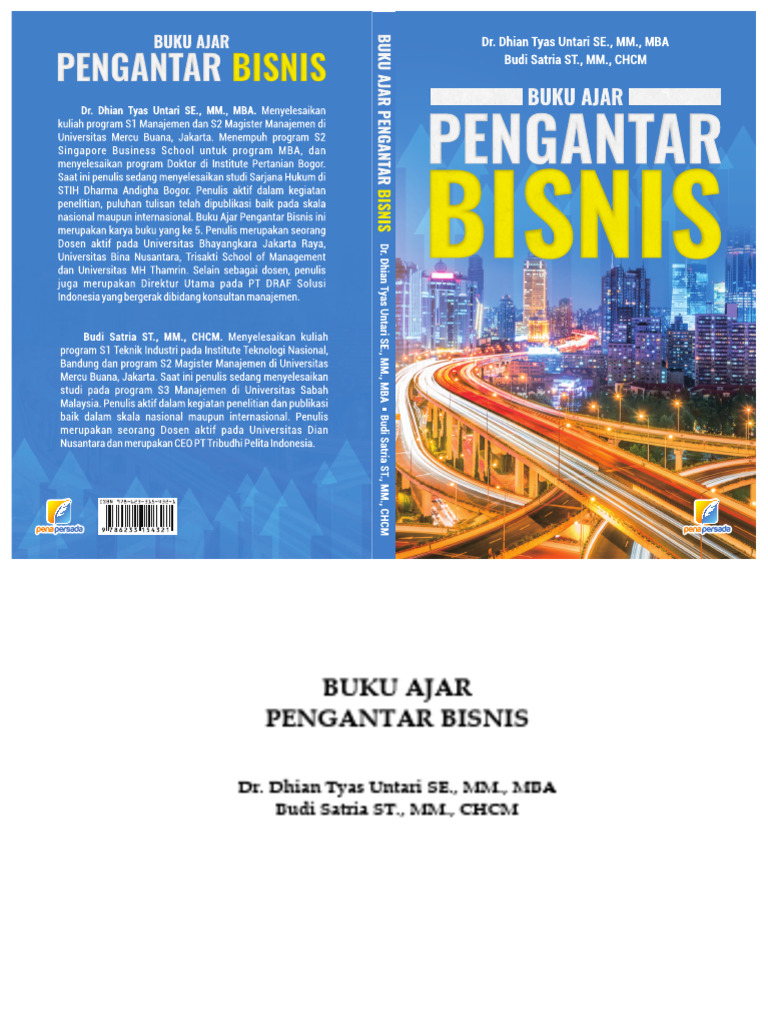 Buku Ajar Pengantar Bisnis | PDF