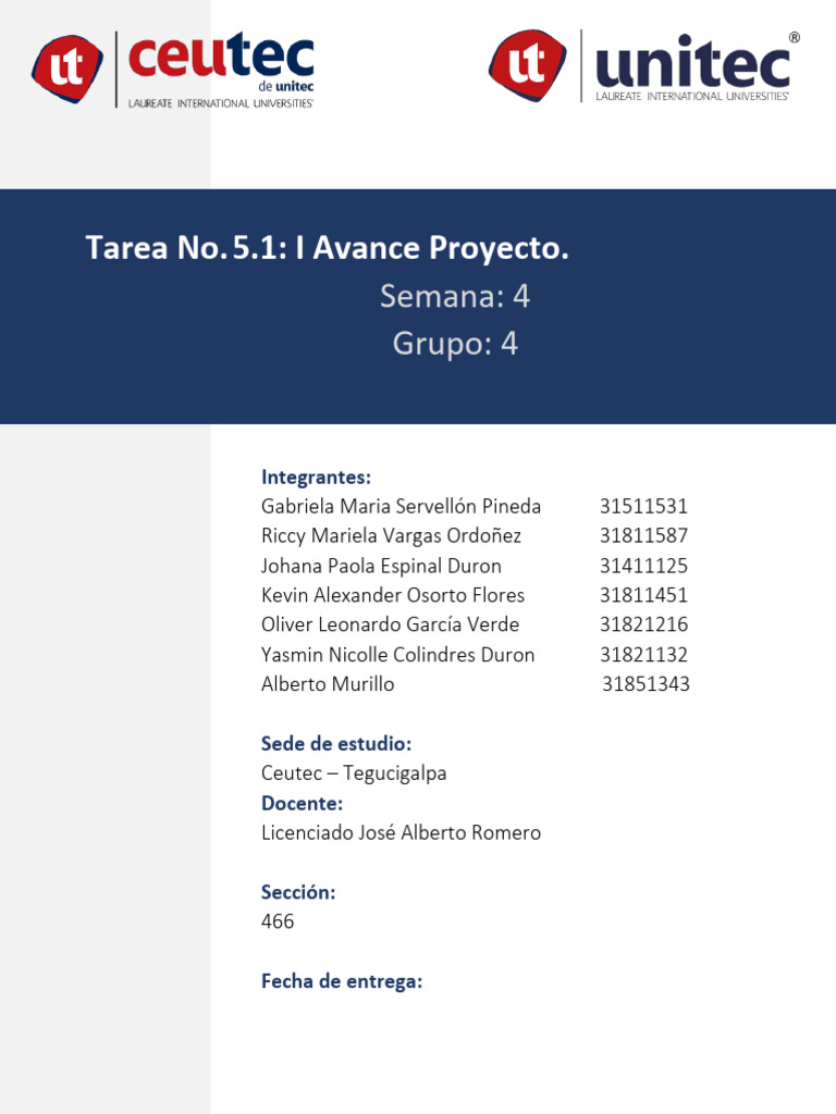 T5.1 Avance1 Grupo4 | PDF