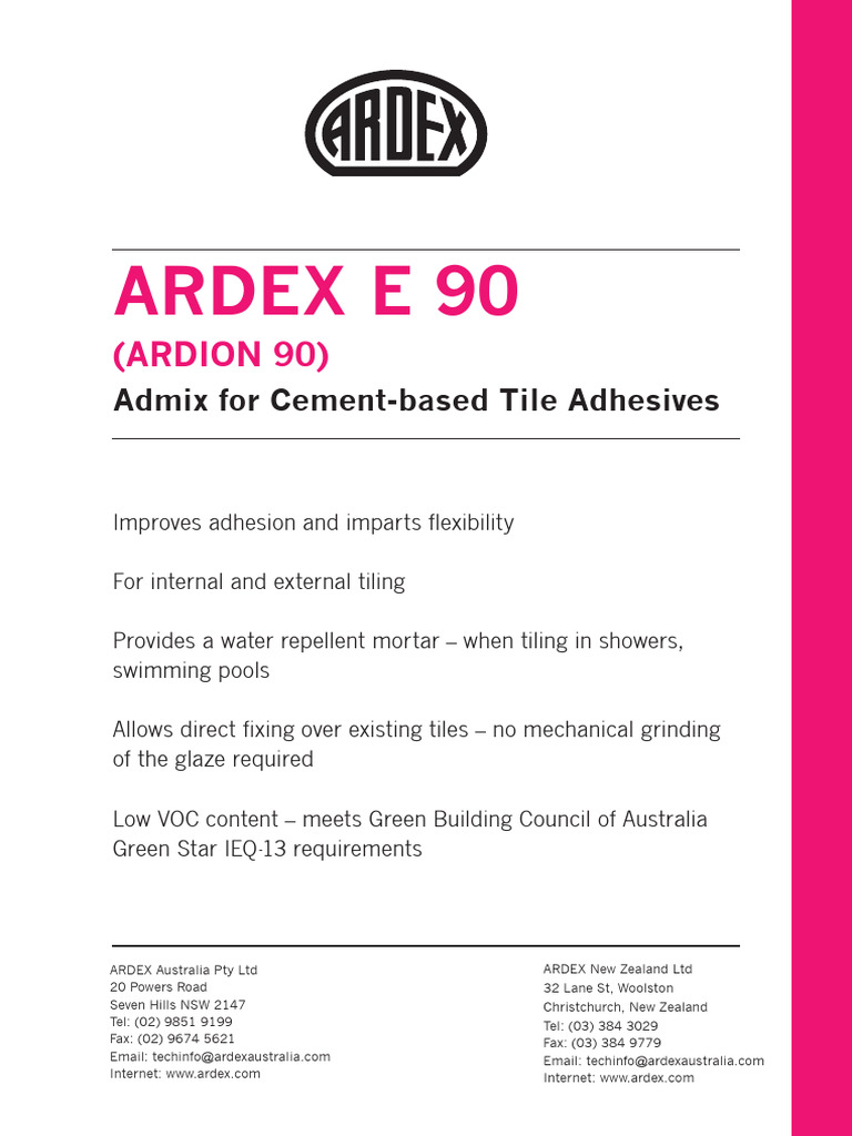 Ardex E90 | PDF