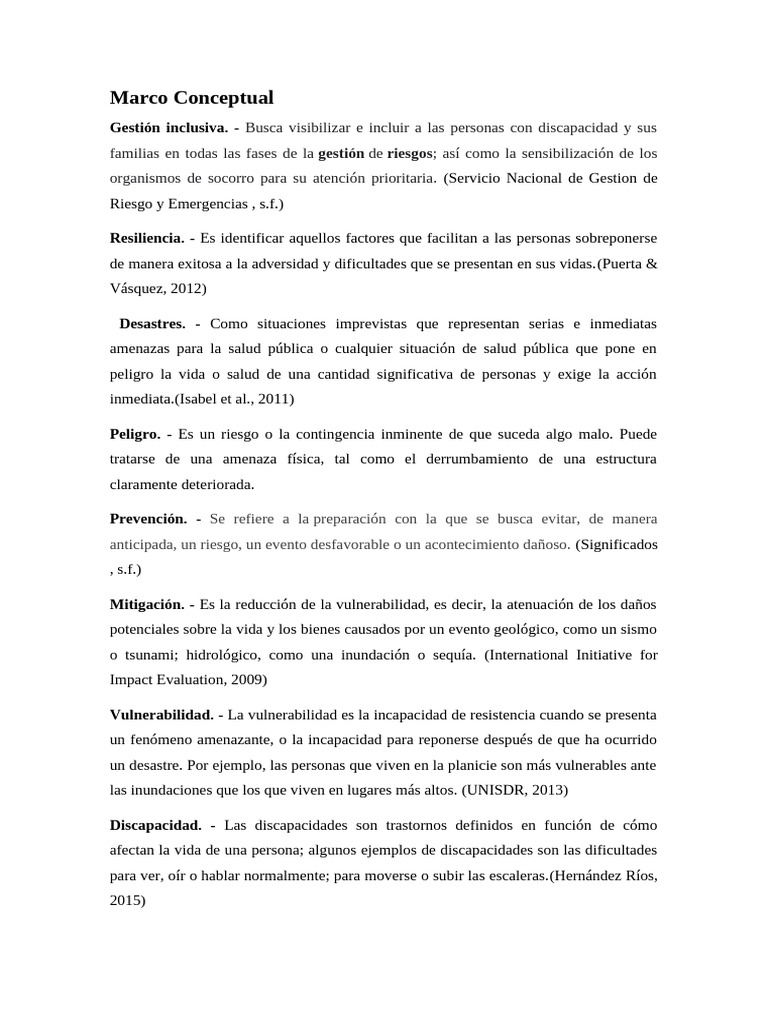 Marco Conceptual | PDF