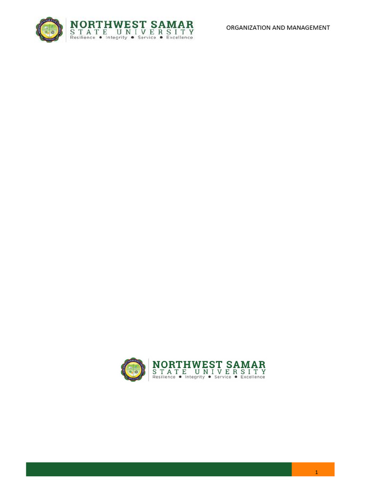 Module in Organization and Management Abm2 CORRECTED | PDF