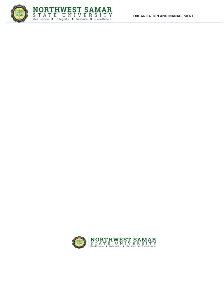 Module 3 in Organization and Management | PDF