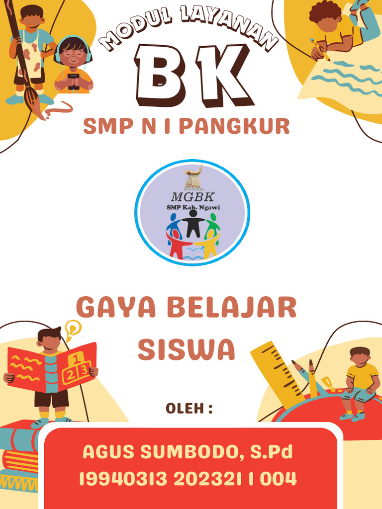 Modul Layanan BK Gaya Belajar | PDF