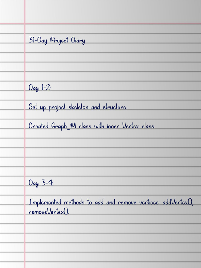 Projects Daily Diry | PDF