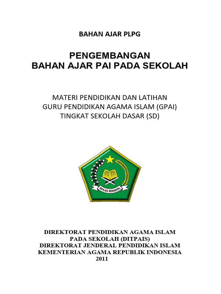 Modul Pengembangan Bahan Ajar | PDF