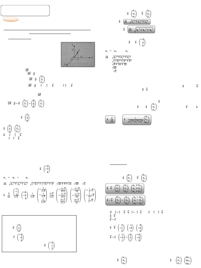 Modul 2 - Vektor Ruang | PDF