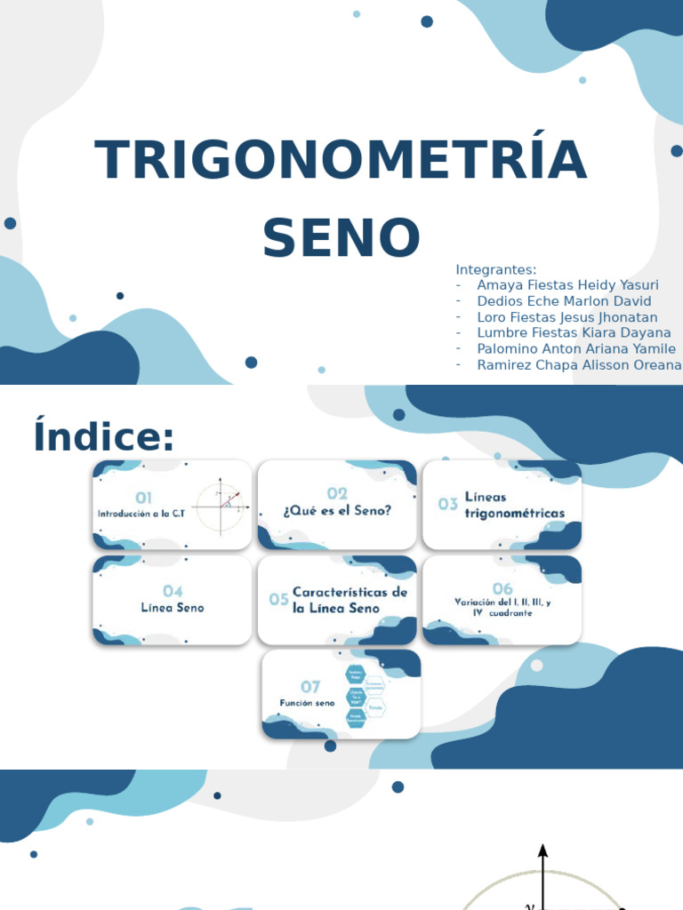 Linea Seno | PDF