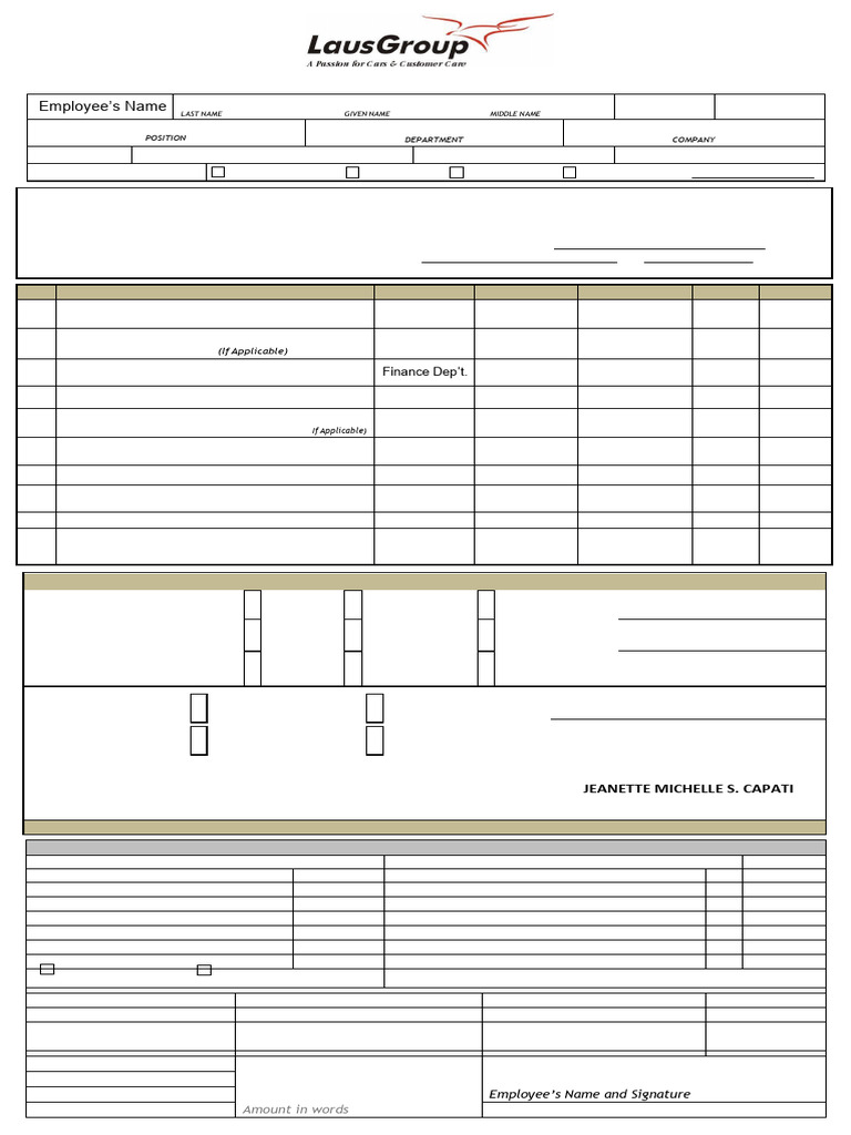 Separation Clearance Request Form | PDF