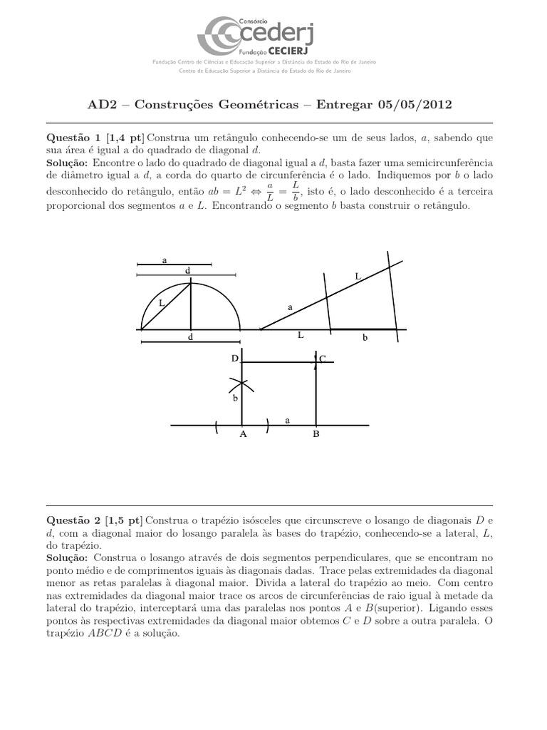 AD2 - CG - 2012.1-Gabarito | PDF