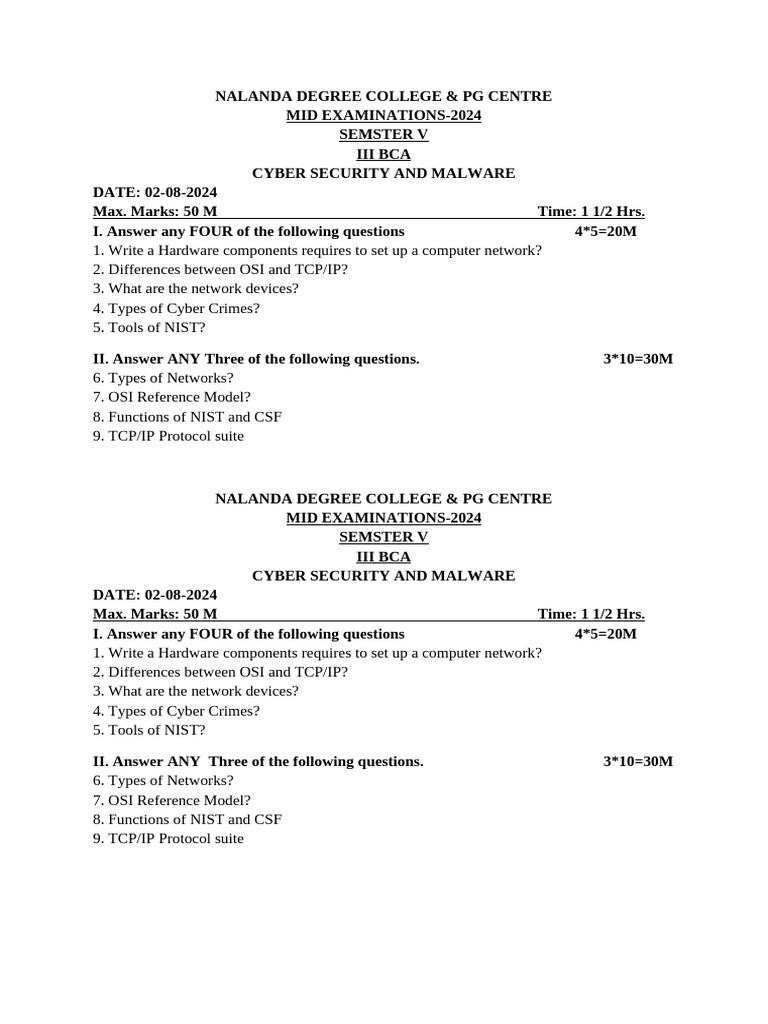 Cyber Security Pdf