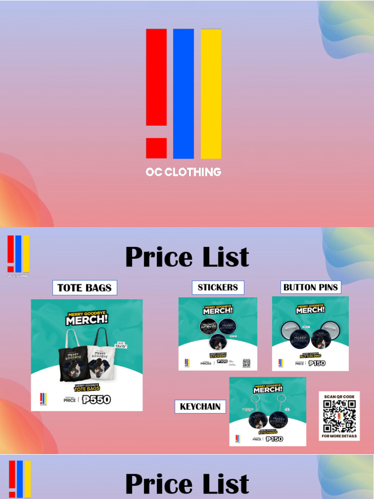 OCC Price List 2024 1 1 | PDF