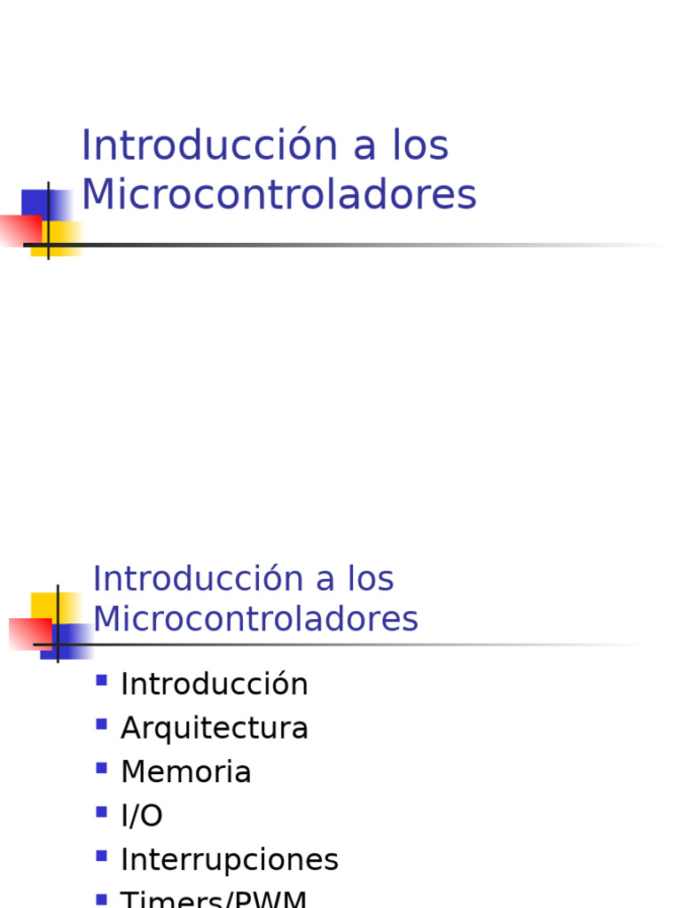 Estudio Microcontroladores | PDF