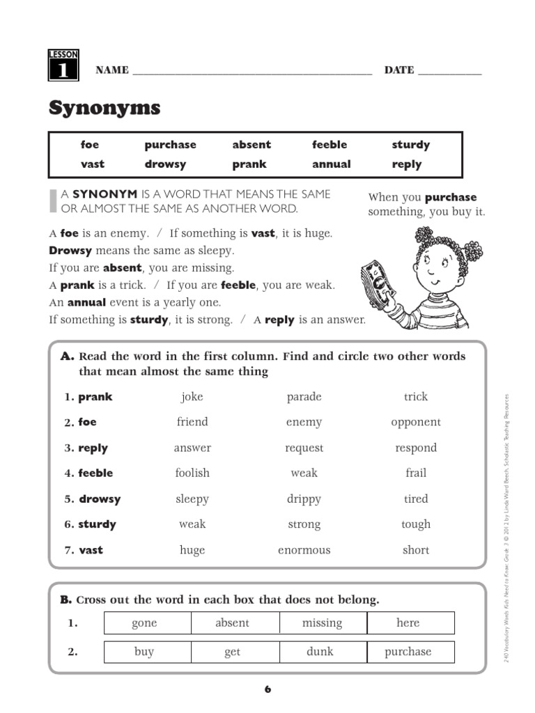 Vocab Book1 | PDF | Vocabulary | Lexical Semantics
