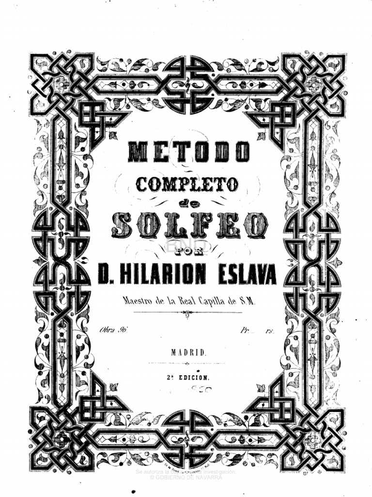 Metodo de Solfeo | PDF