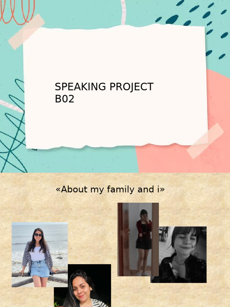 Speaking Project b02 | PDF