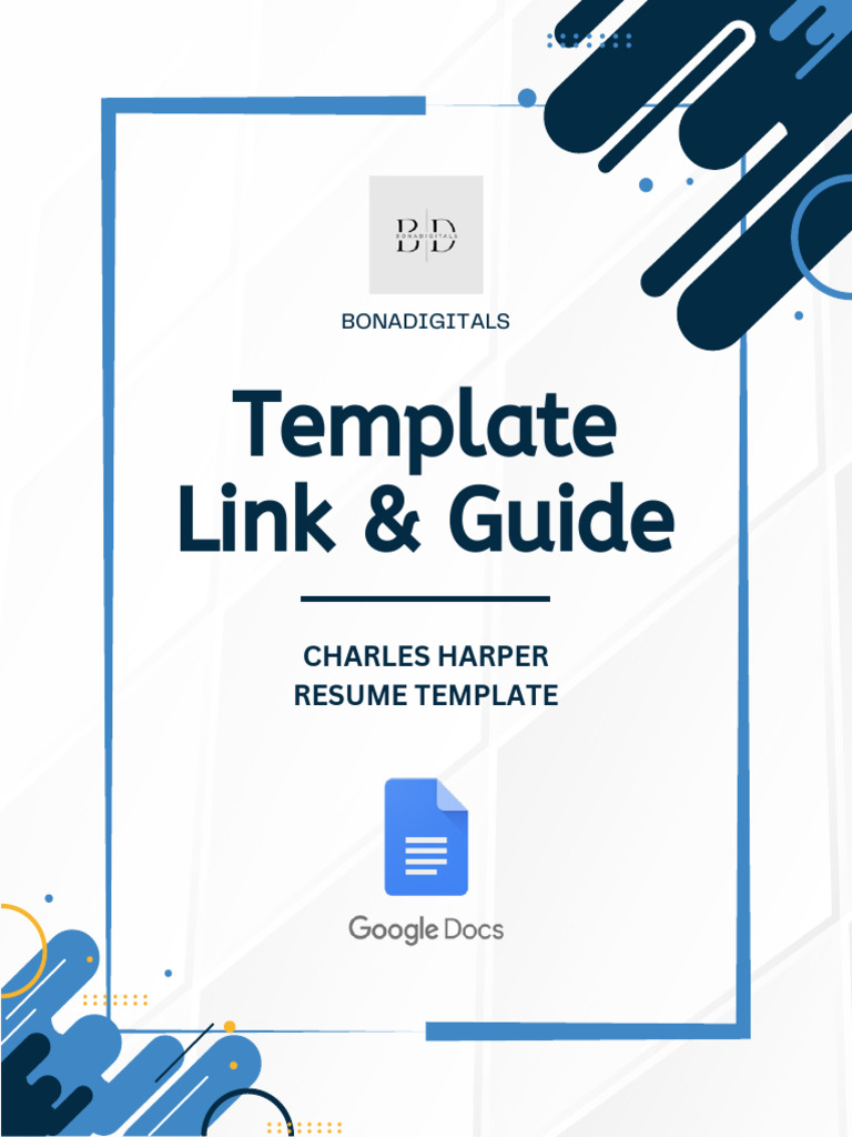 CHARLES HARPER Resume Template Link and Instruction | PDF CHARLES HARPER Resume Template Link and Instruction | PDF