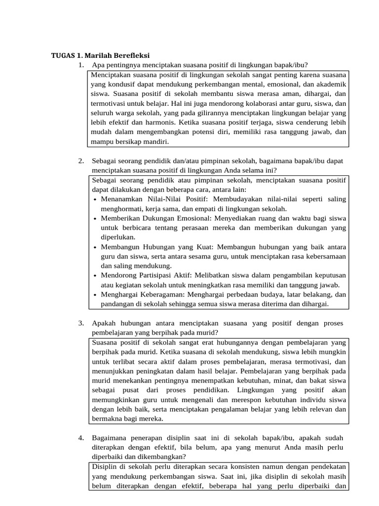 LK MODUL 1.3 LEVEL 1 - Endah | PDF