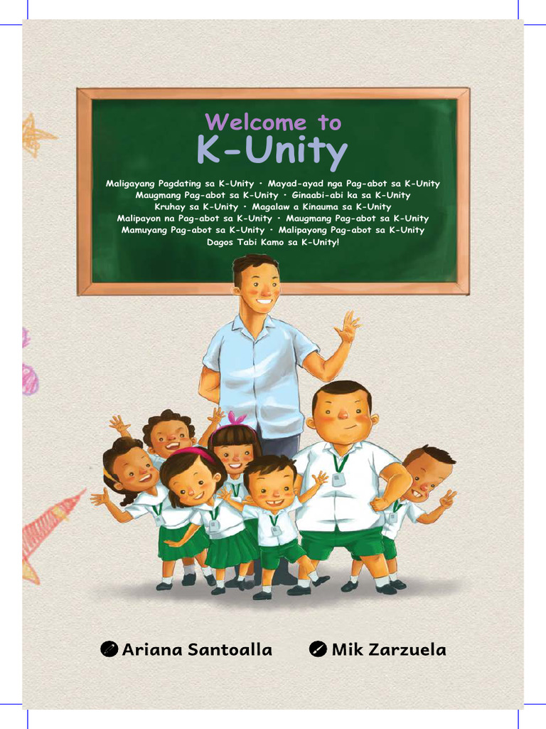 Maligayang Pagdating Sa K Unity Wordless Book | PDF
