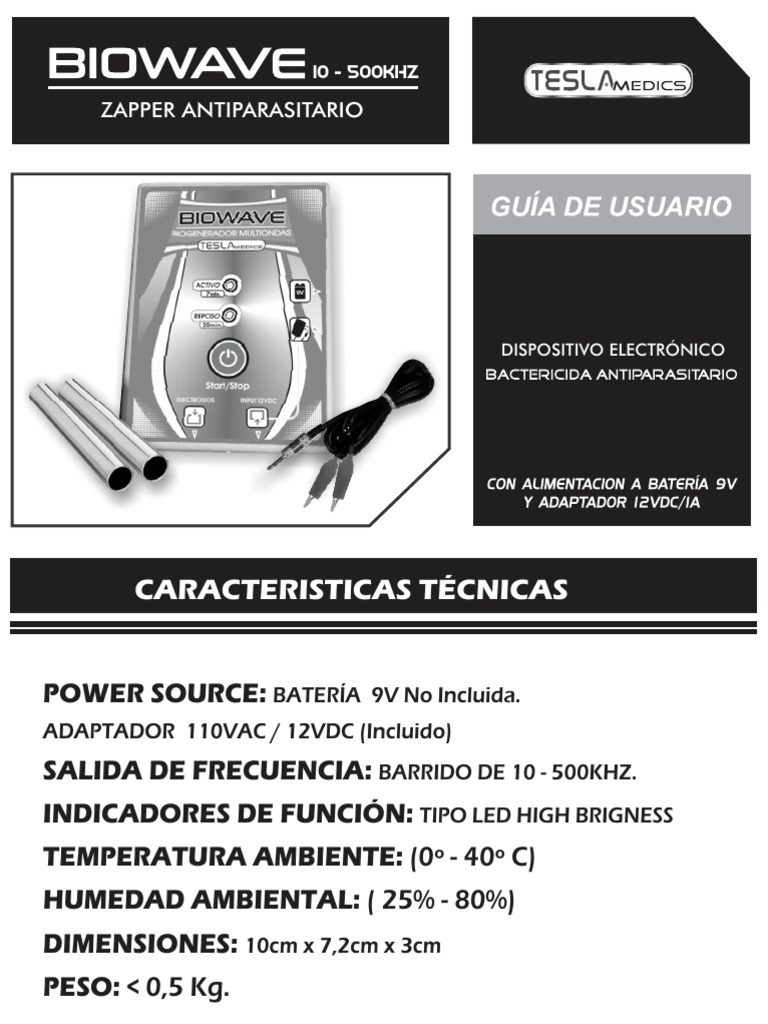 MANUAL ZAPPER BioQuamtum 2024 | PDF