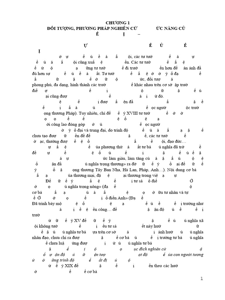 KTCT Chương 1 | PDF