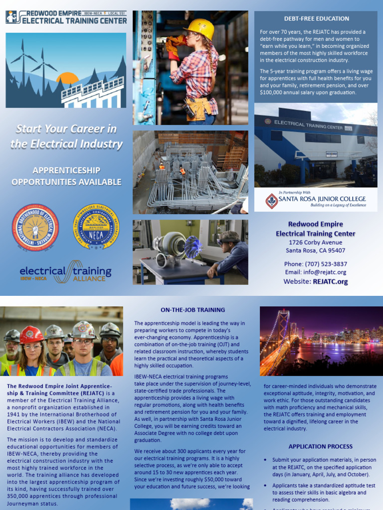 Debt-Free Electrical Apprenticeship Program | PDF | Apprenticeship ...